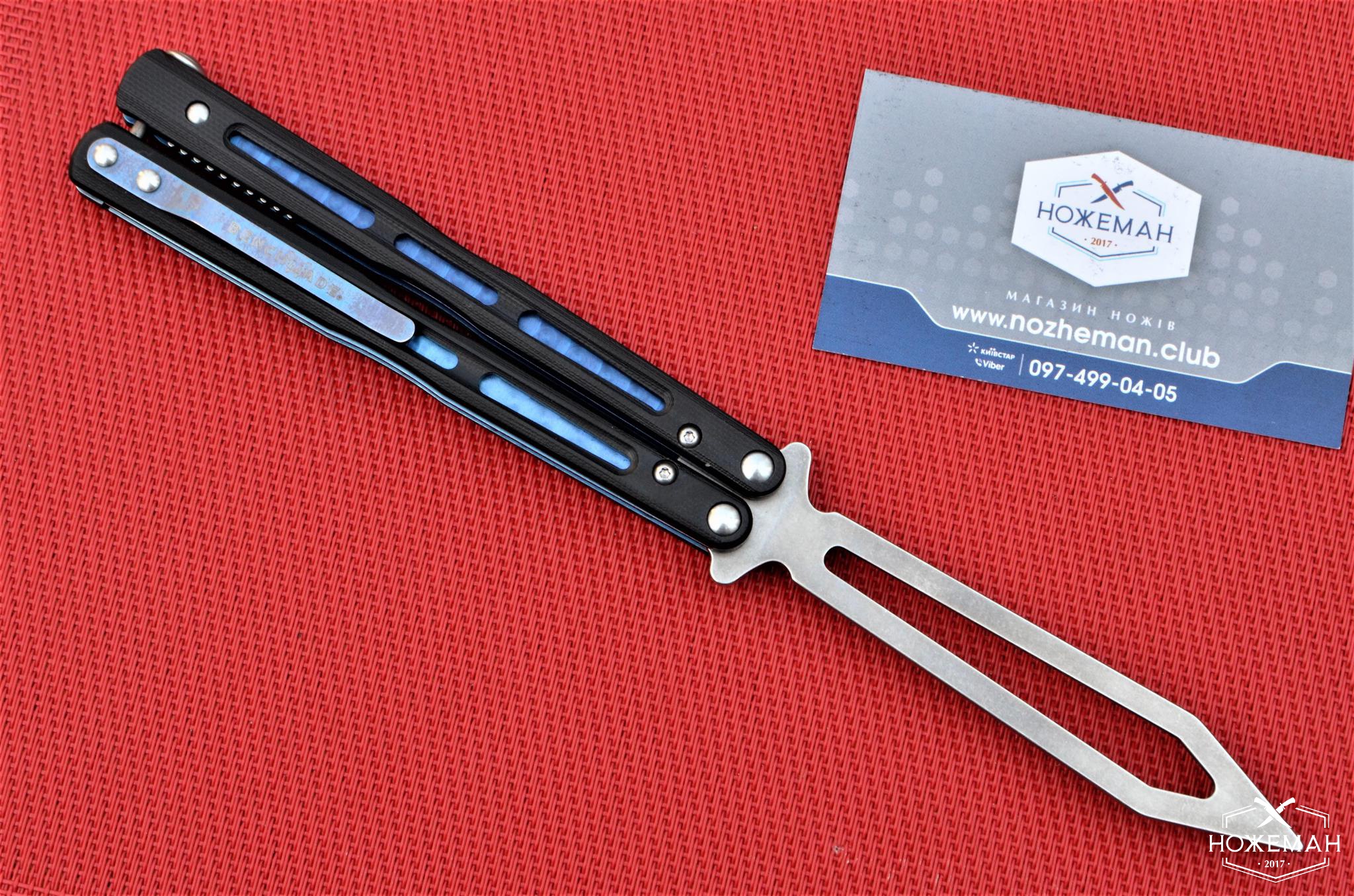 Балисонг Benchmade 51 Flytanium Zenith Trainer Blade. Цена, купить ...