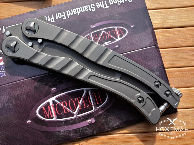 Нож бабочка Microtech Metalmark - купить реплику балисонга Microtech в ...