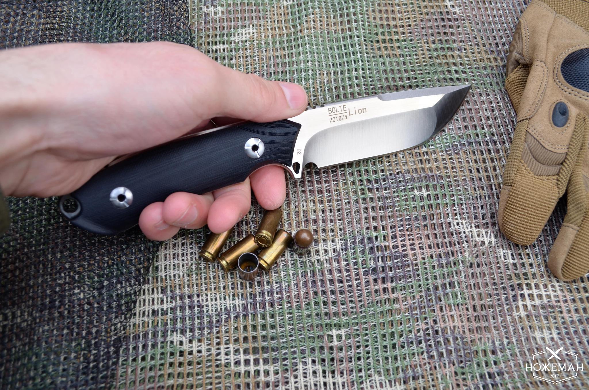 Туристический нож Bolte Lion купить в Украине - магазин Ножеман