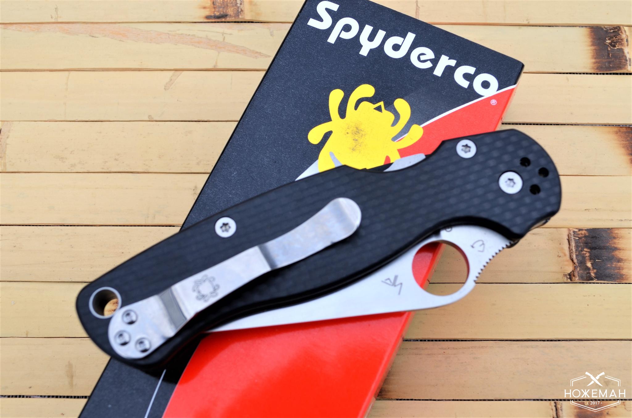 Купить Складной нож Spyderco Para-Military 2 C81 carbone в Украине ...