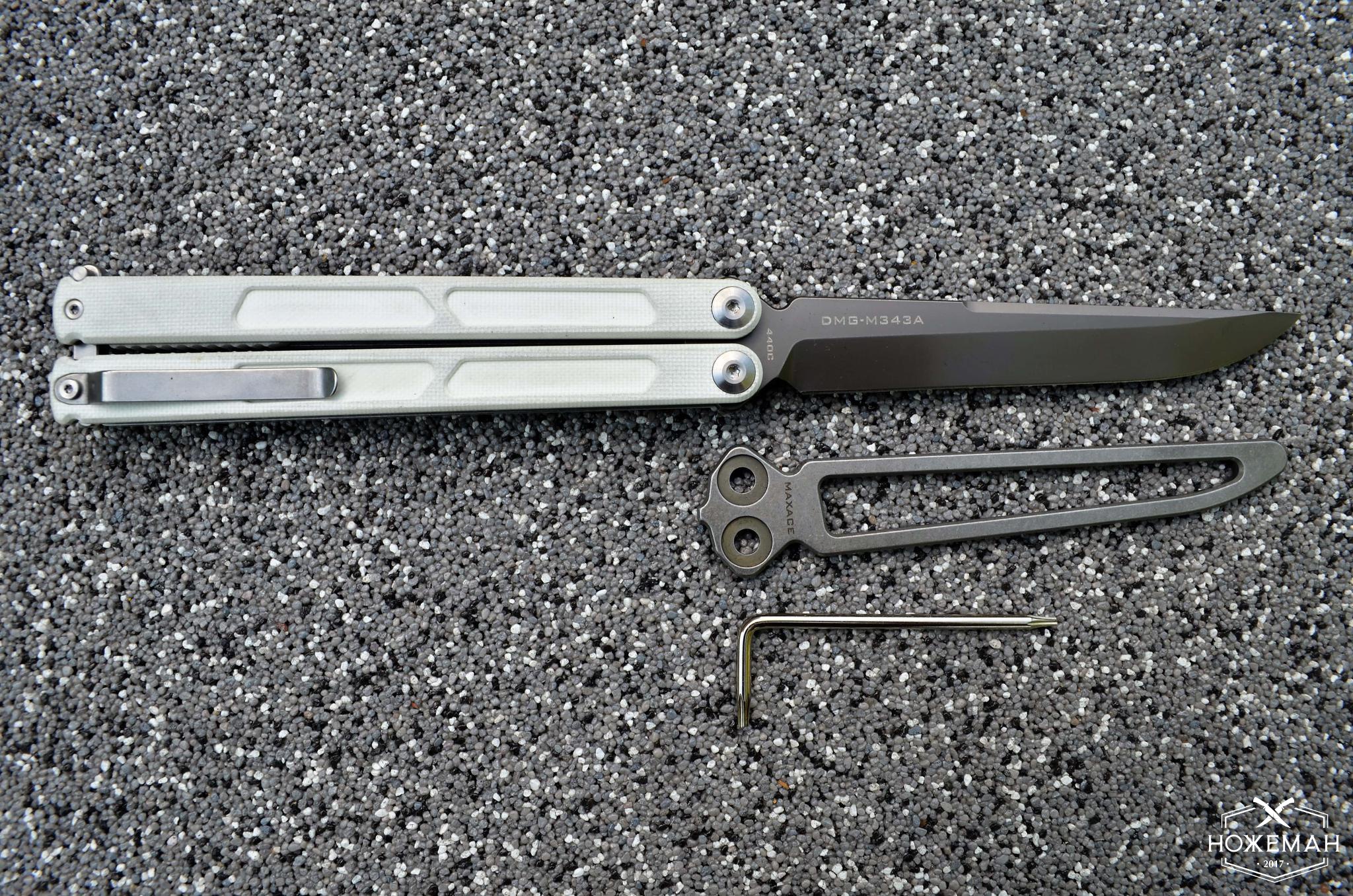 Балисонг Maxace DMG купить в Украине - Ножеман