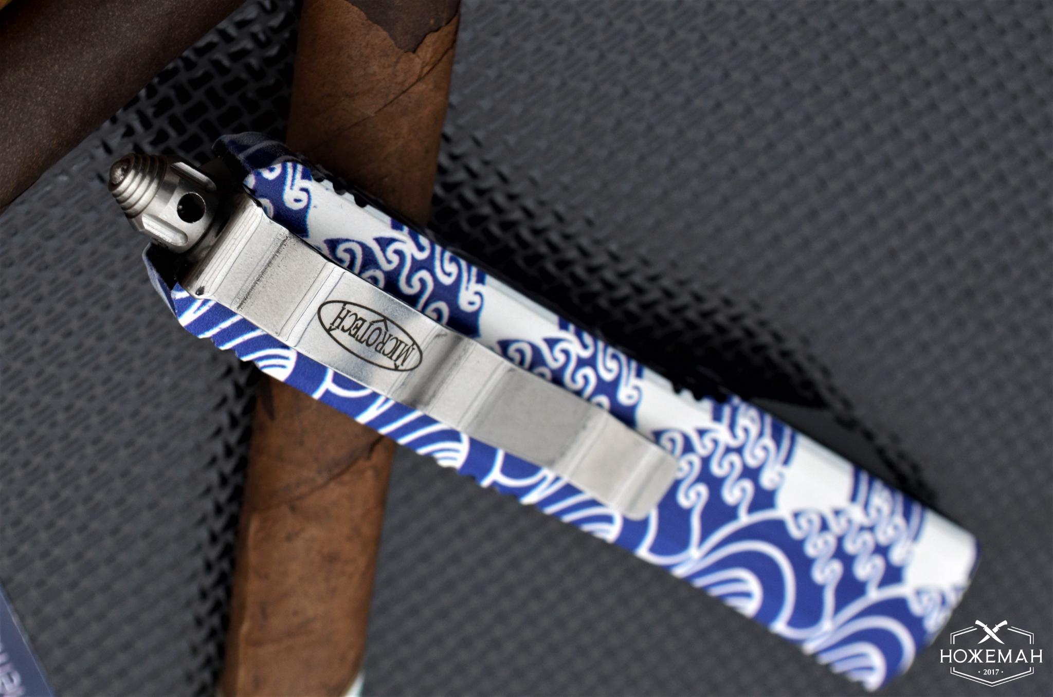 Выкидной нож Microtech Ultratech Geisha реплика купить - Ножеман