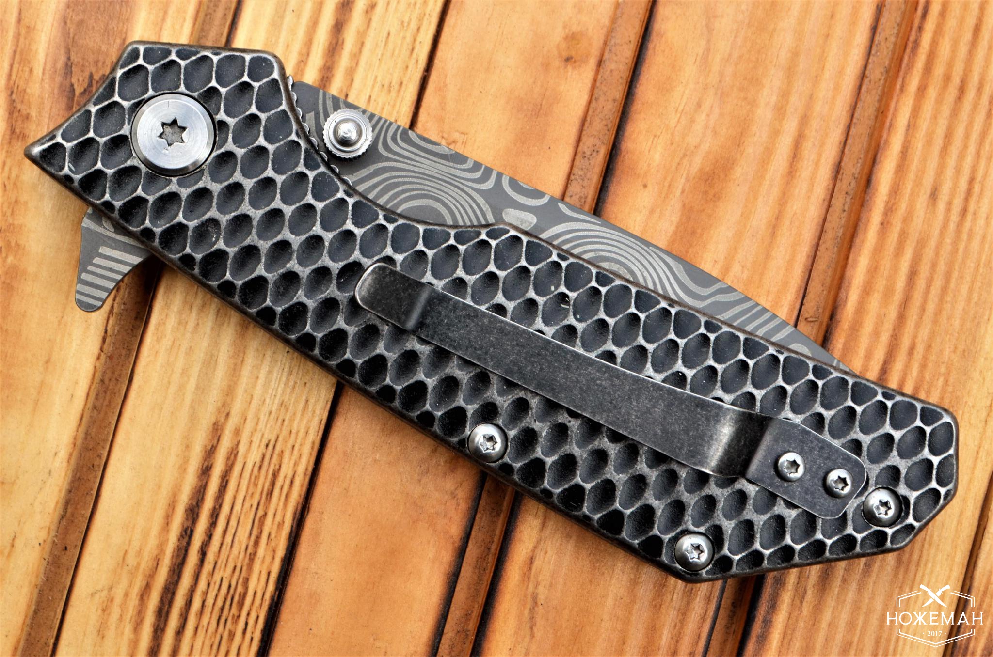 Нож Strider Damascus реплика купить | Магазин ножей Nozheman Club