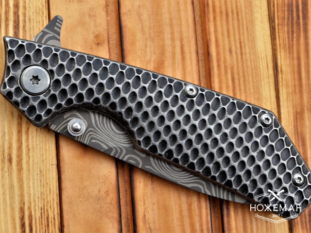 Нож Strider Damascus реплика купить | Магазин ножей Nozheman Club