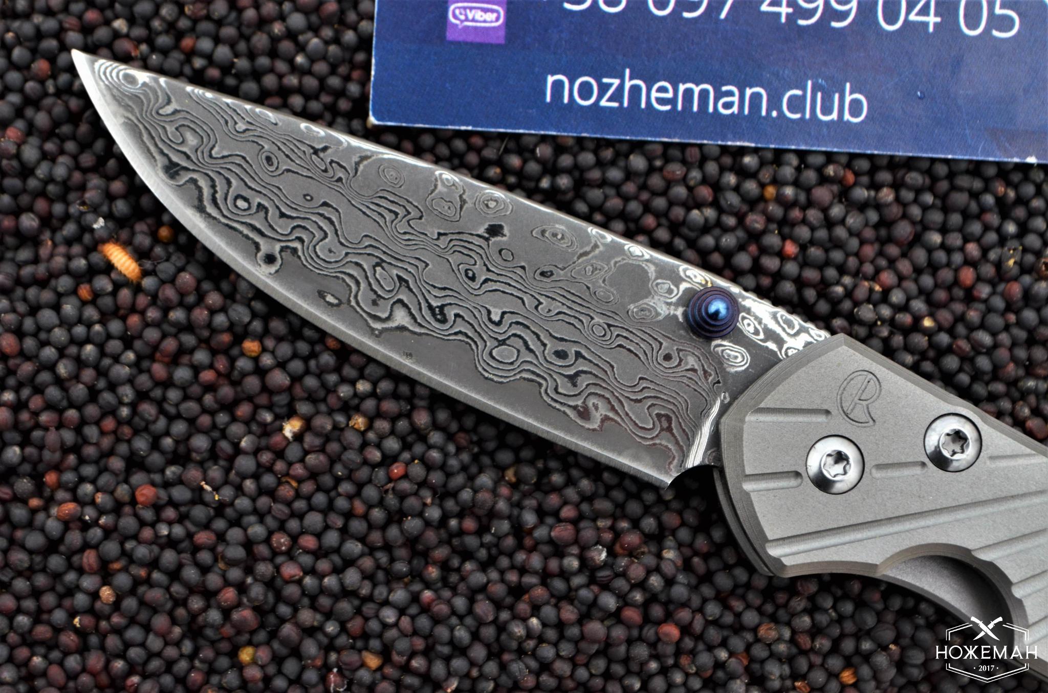 Нож складной Chris Reeve Wilson Combat Small Sebenza Damascus купить в ...