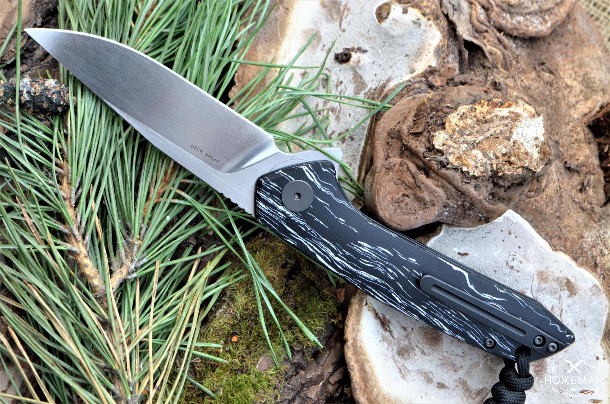 Складной нож Petrified Fish PF-989 W. Цена, купить складной нож ...