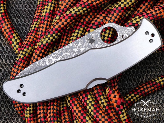 Нож Spyderco Endura 4 C10 Steel Damascus реплика купить в Украине ...