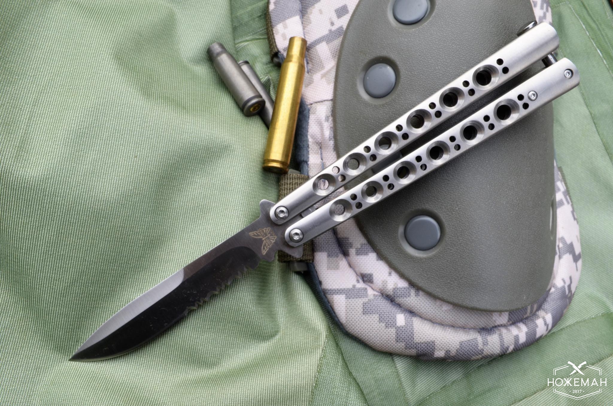 Нож бабочка The One BM42S — Купить Benchmade BM42 в Киеве, Харькове ...