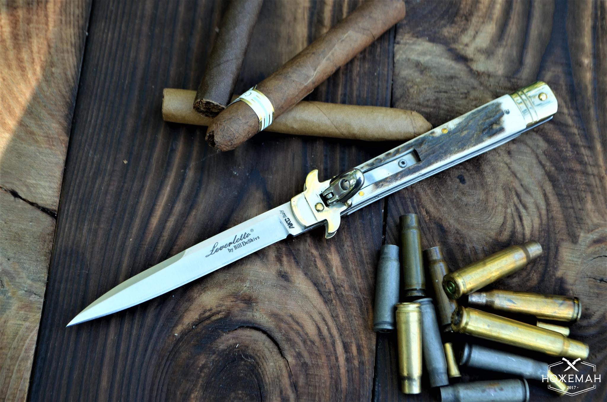 Итальянский стилет Leverletto by Bill DeShivs купить в Украине
