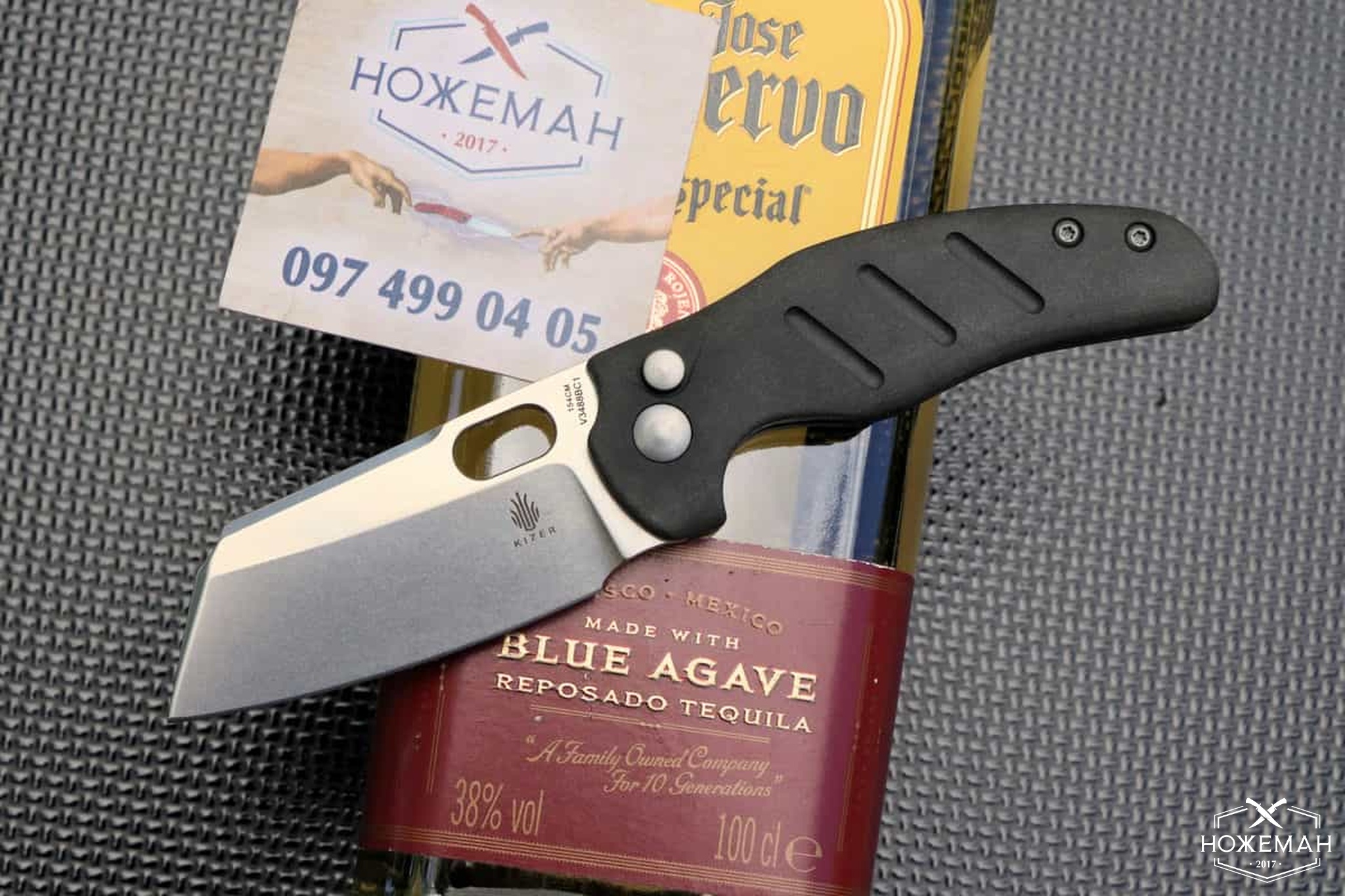 Kizer Mini Sheepdog C01C Button Lock Richlite V3488BC1 купить в Украине ...