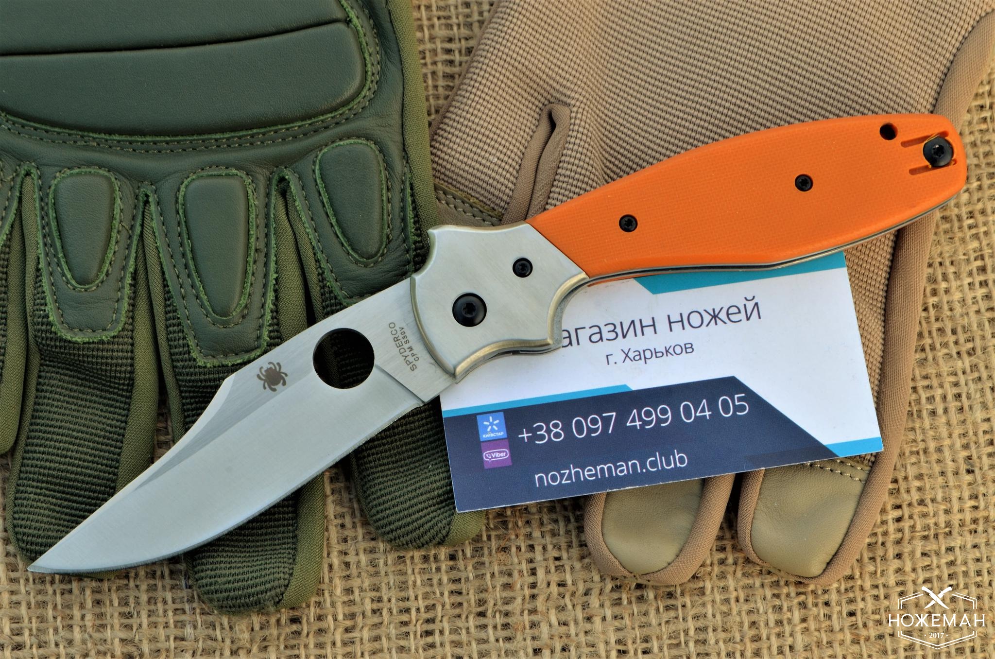 Купить Складной нож Spyderco Schempp Bowie C190 в Украине - доставка в ...