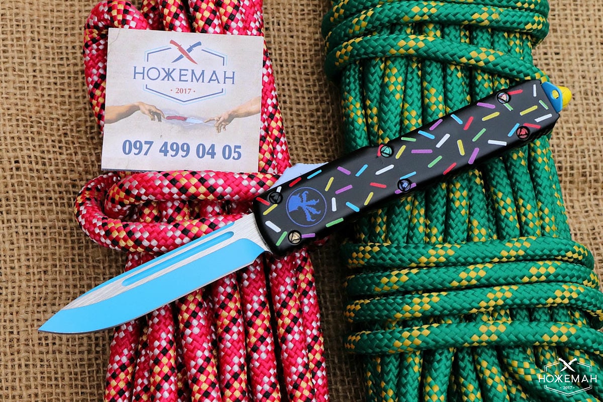 Нож Microtech Ultratech Chocolate Donut купить в Украине, Киеве, Харькове.