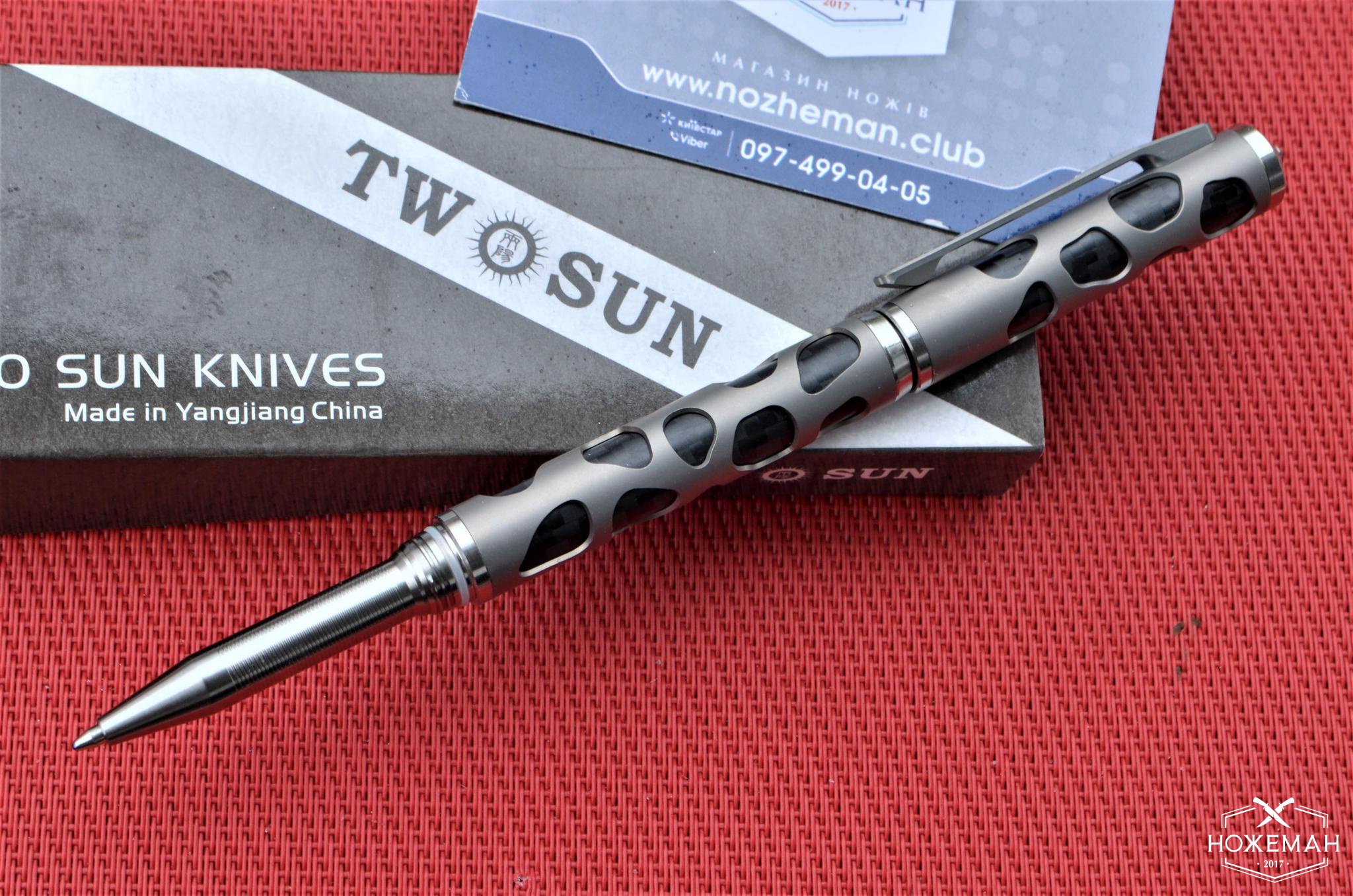 Тактическая ручка TwoSun Pen20 Gray купить | Магазин ножей Nozheman Club