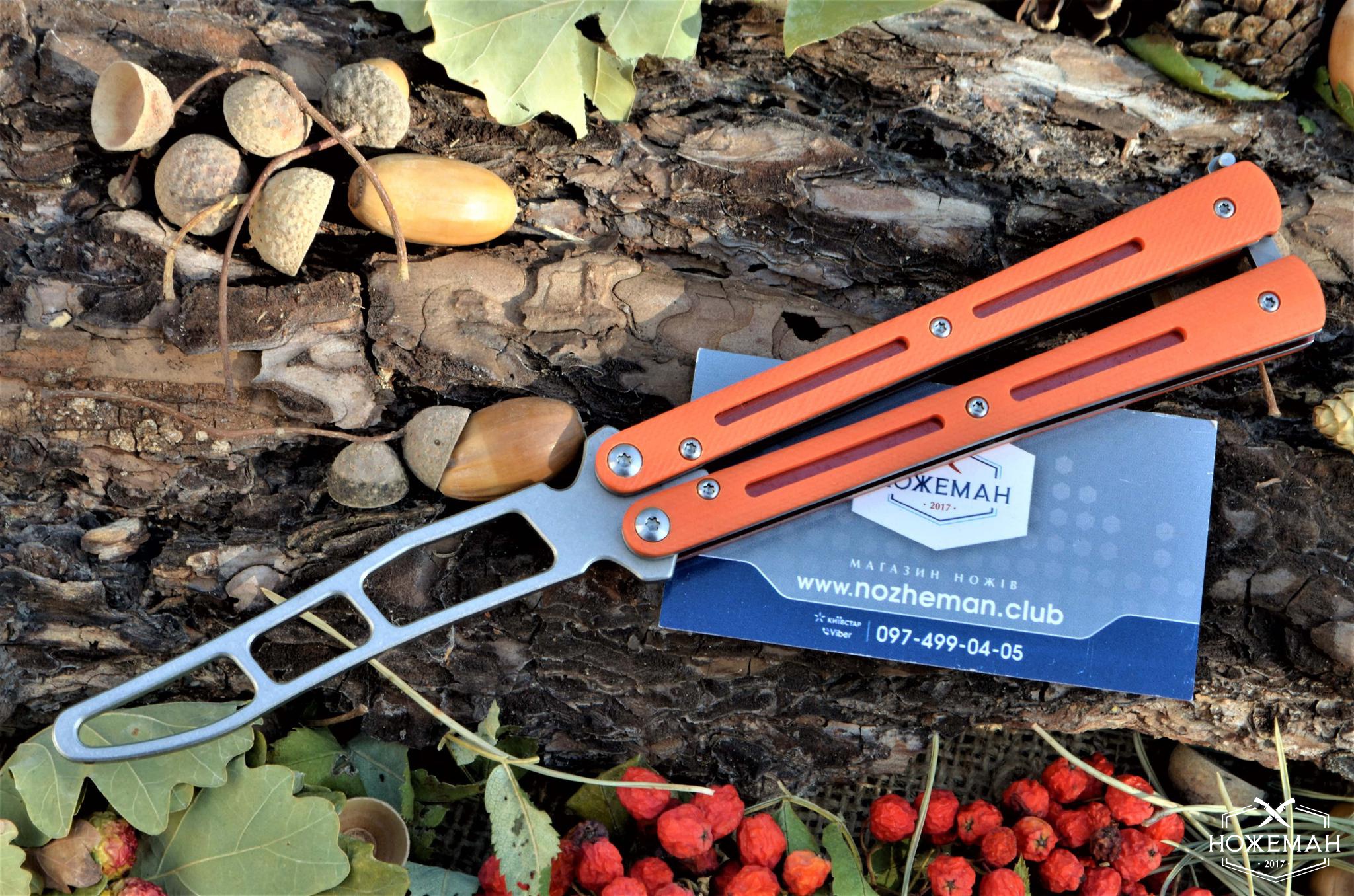 Тренировочный балисонг на подшипниках ELB Mamba купить | Магазин ножей ...