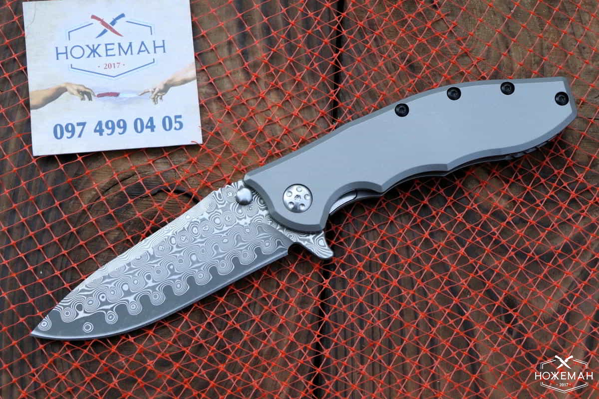 Zero Tolerance Hinderer 0562 Damascus купить в Украине, Киеве, Харькове.